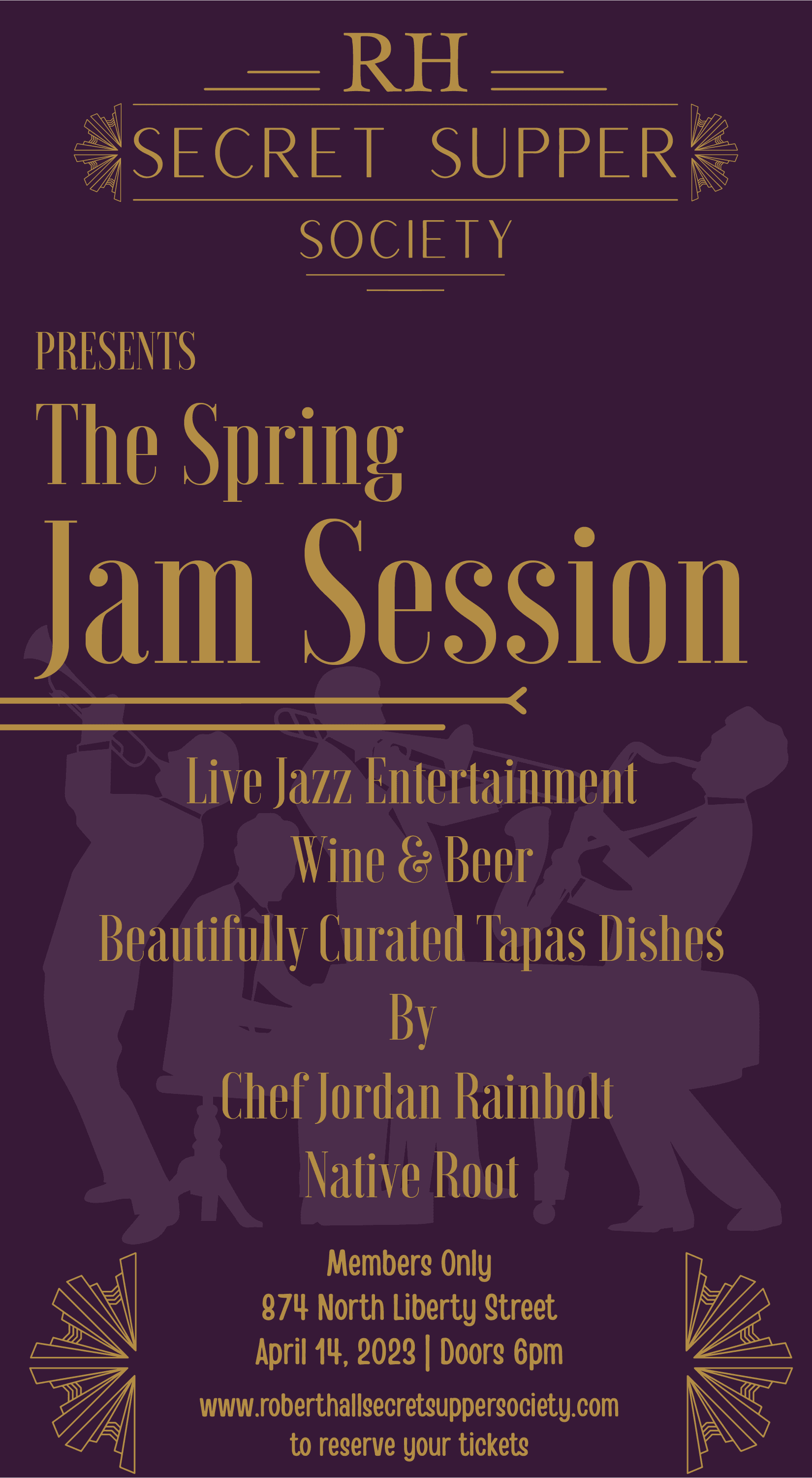 Introducing Robert Hall's Secret Supper Society | Robert Hall